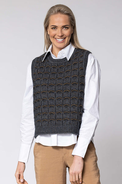 Eyelash Vest - Wool Online Australia | Melbourne CBD – Danny’s Knitwear
