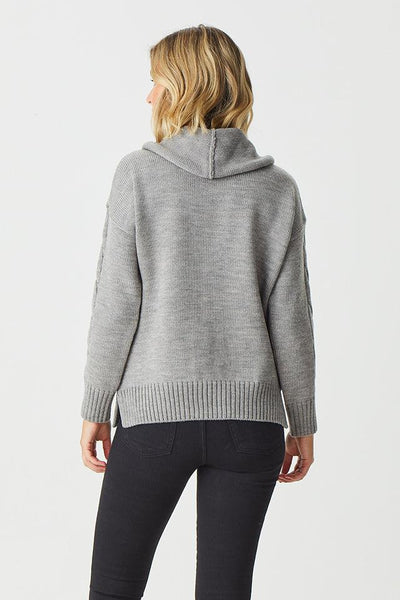 Chunky Cable Cowl Neck - Wool Online Australia | Melbourne CBD – Danny ...